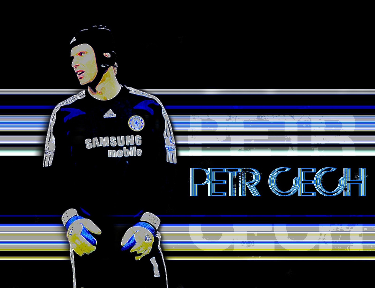 CHELSEAKERS.: PETR CECH WALLPAPER