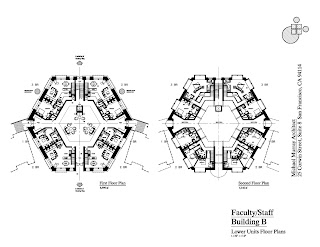 Sequignosti Architecture: LIVING QUARTERS AND FACULTY STAFF HOUSING