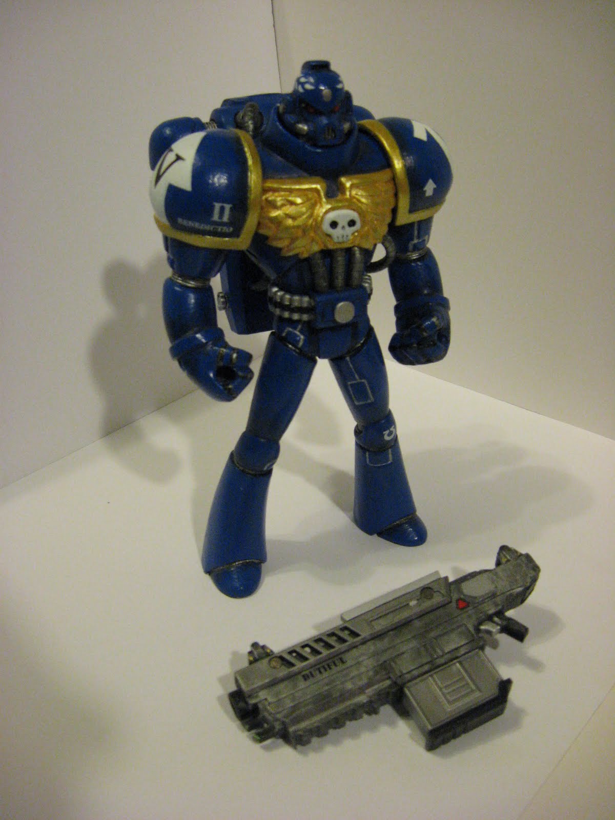 Tim Johnson Art Blog: Custom WH40K Space Marine 1