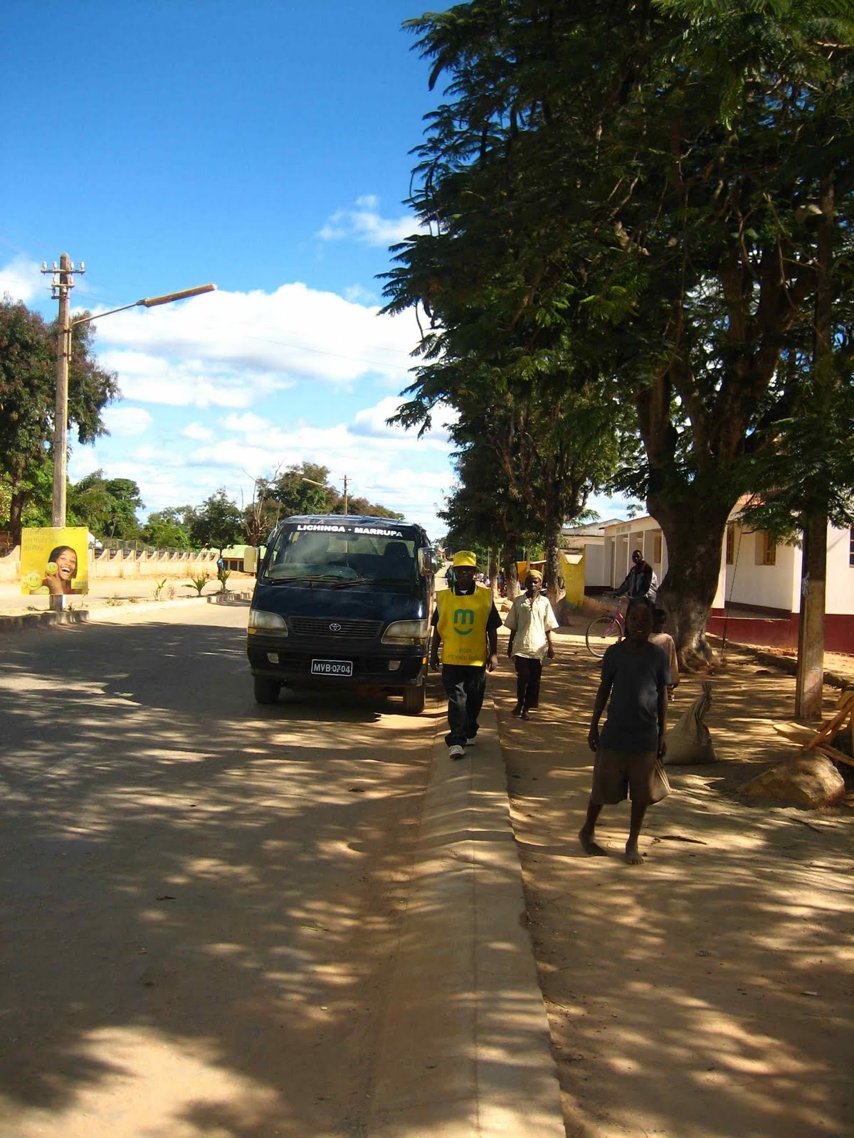 Serra Mecula: No centro de Marrupa