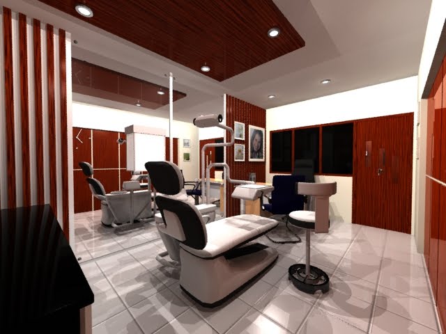 AQSATECH DESIGN: REF. RUANG DOKTER 3D