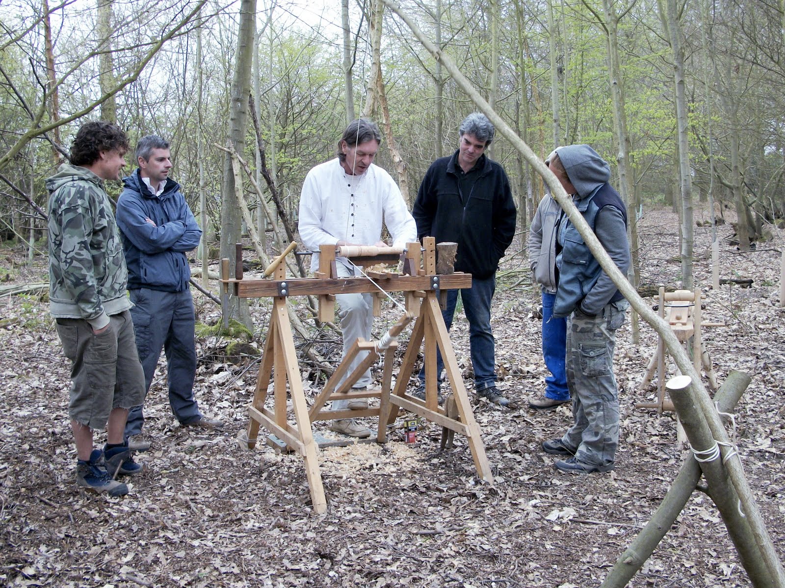 A Bodger's Blog: Bodging in the Woods