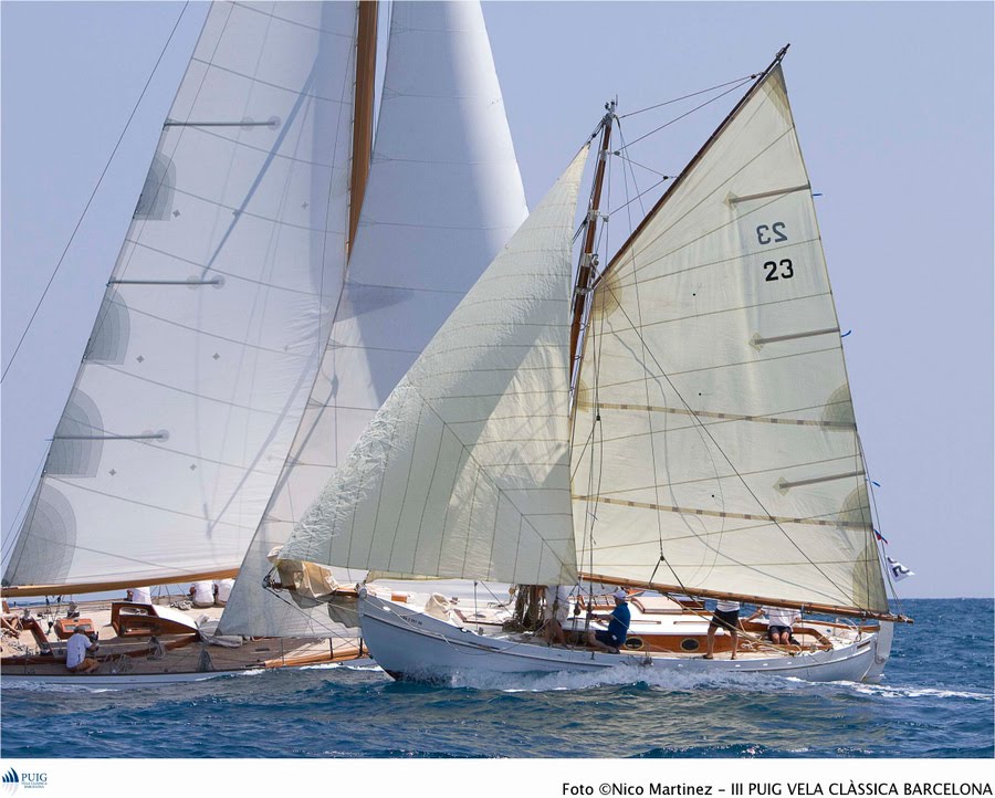 Juanpa Cadario: Regata Puig Vela Clásica en Barcelona día 1