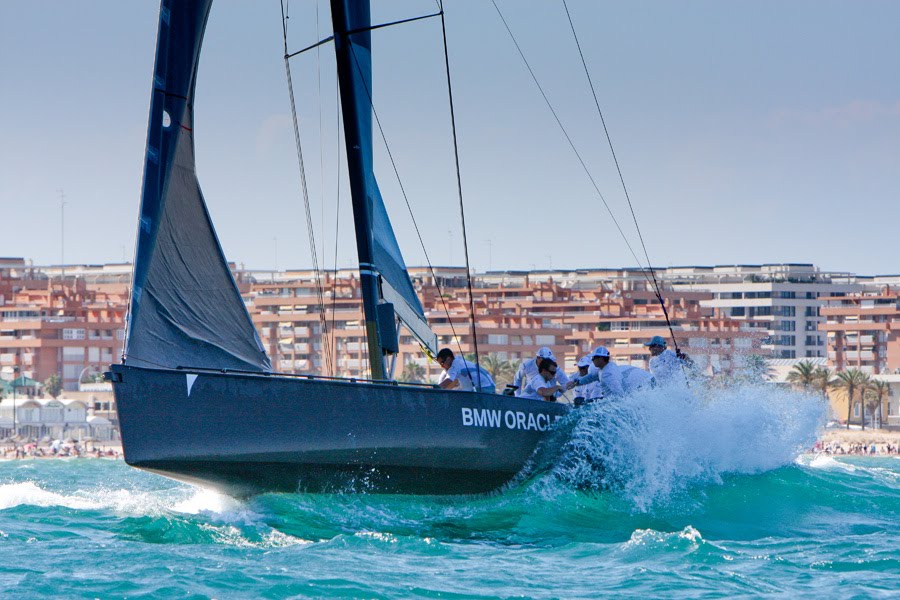 Juanpa Cadario: RC44 en Valencia día 1