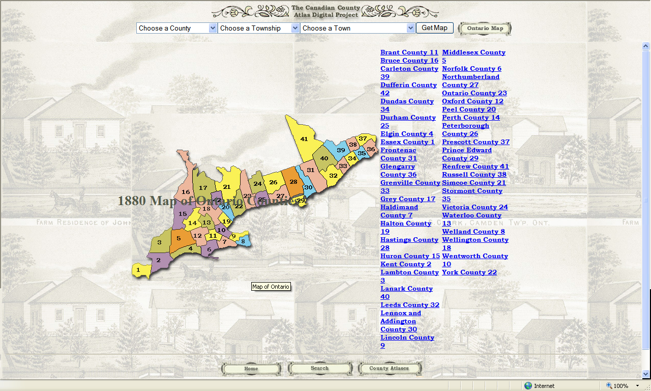 Genea-Musings: Canadian County Atlas Project - Wonderful!