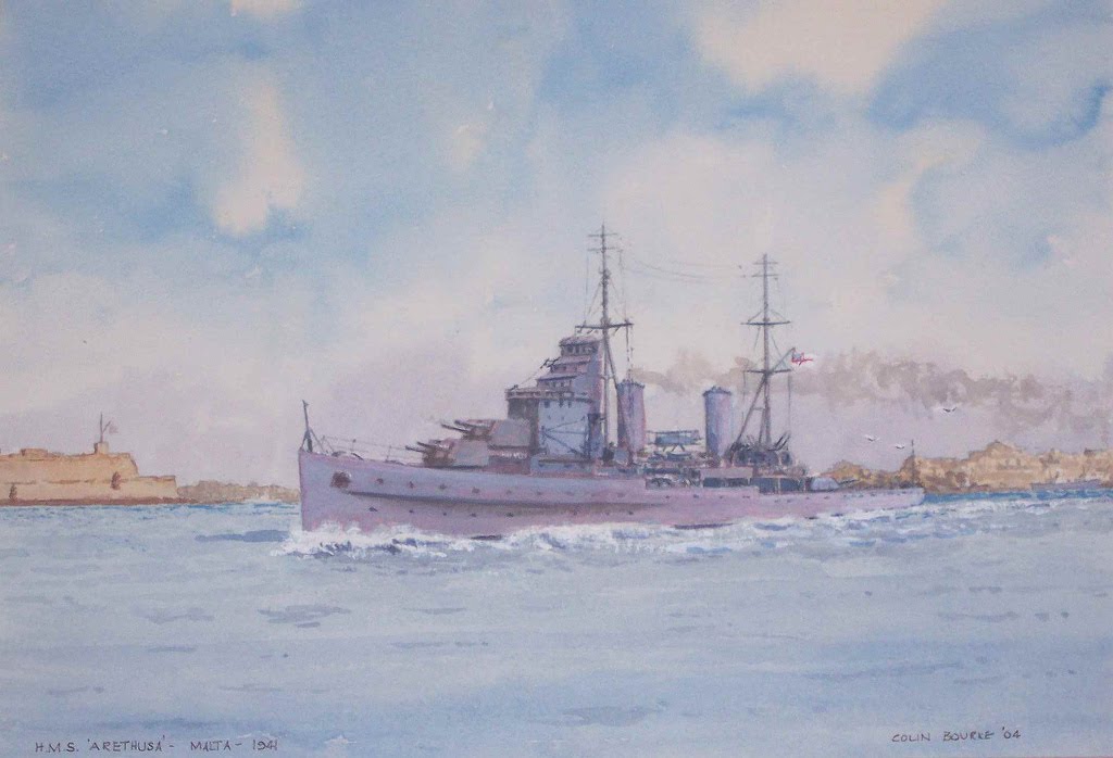 Colin Bourke (Loftycolin): HMS Arethusa