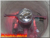 Foundry gas burner ~ Metal casting projects