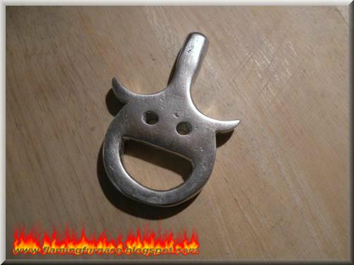 Sand casting Aluminum Key Fob ~ Metal casting projects