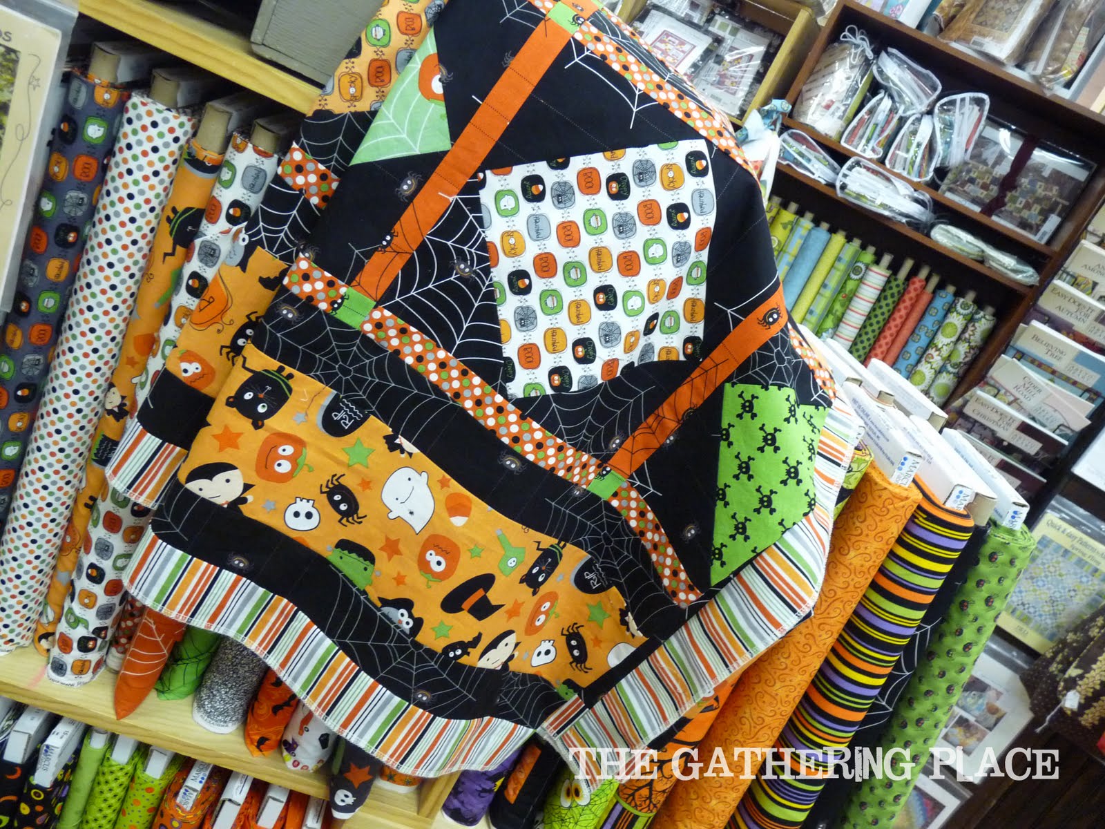 The Gathering Place Quilts: {Boo to You} New Fabric