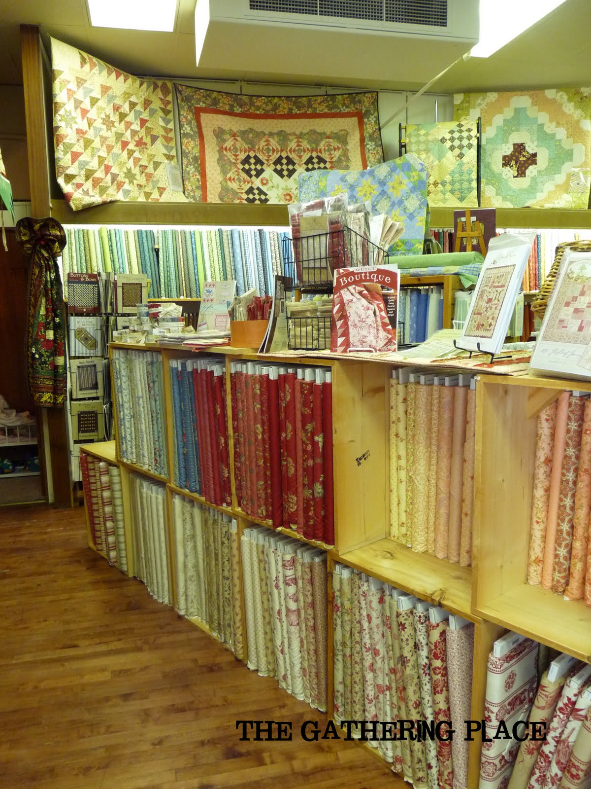 The Gathering Place Quilts: {Tour the Shoppe Tuesday}