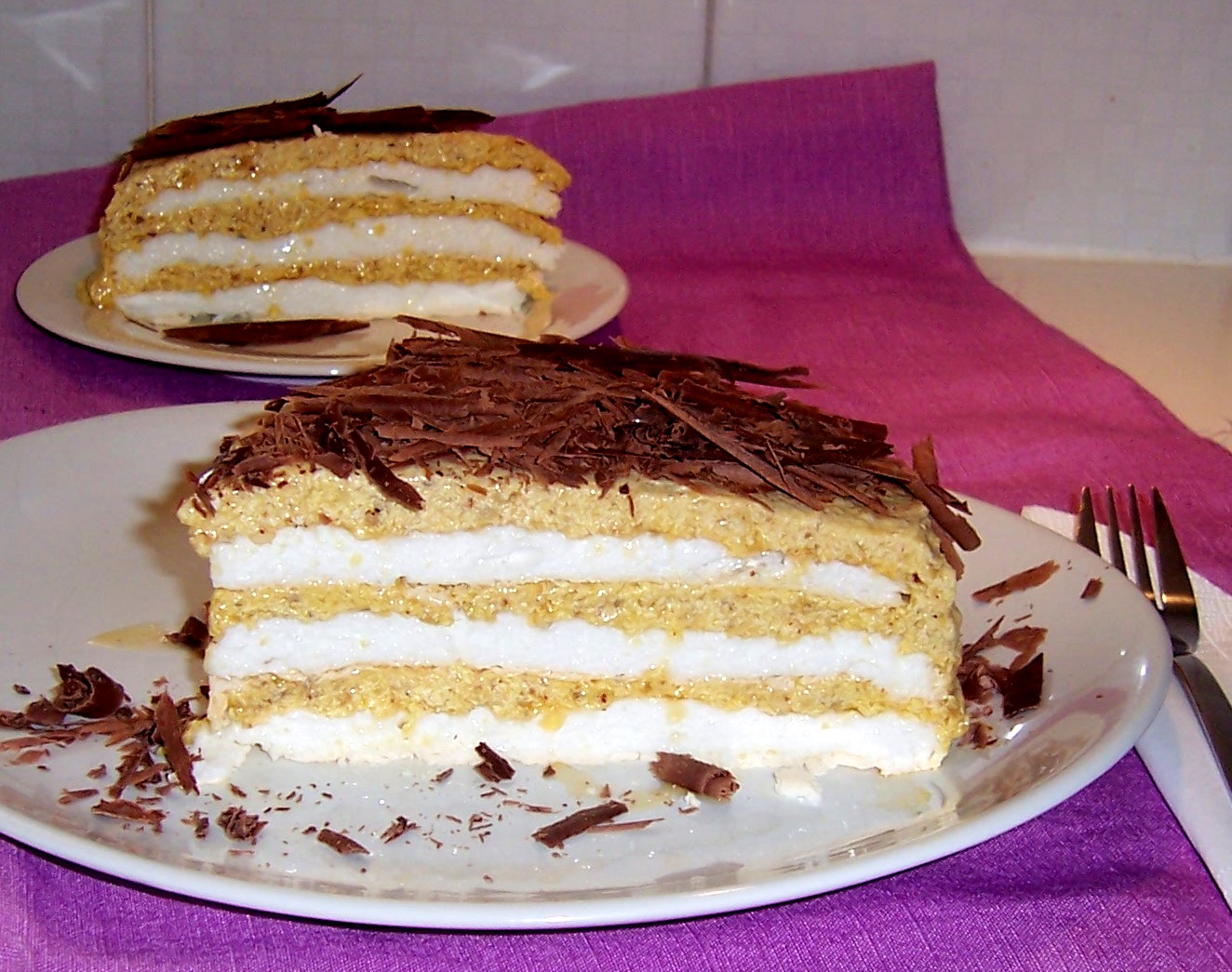 Around the World - in favorite recipes: 'Spanish Wind' Torte