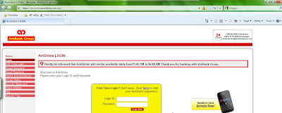 Mechanical Melon: Ambank Online Banking