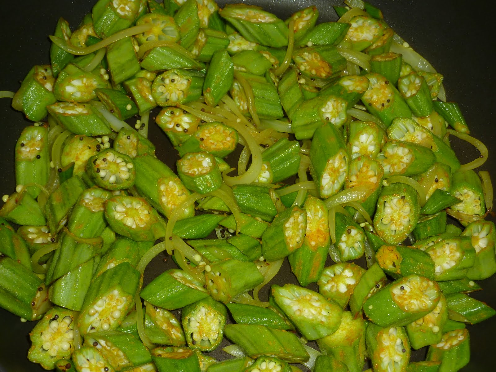 Aaha Oho: Pepper Okra(Lady's finger)
