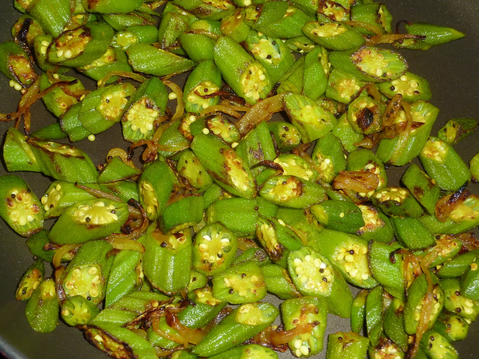 Aaha Oho: Pepper Okra(Lady's finger)
