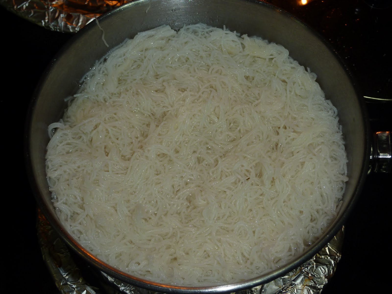 Aaha Oho: Coconut Sevai (Indian noodles)