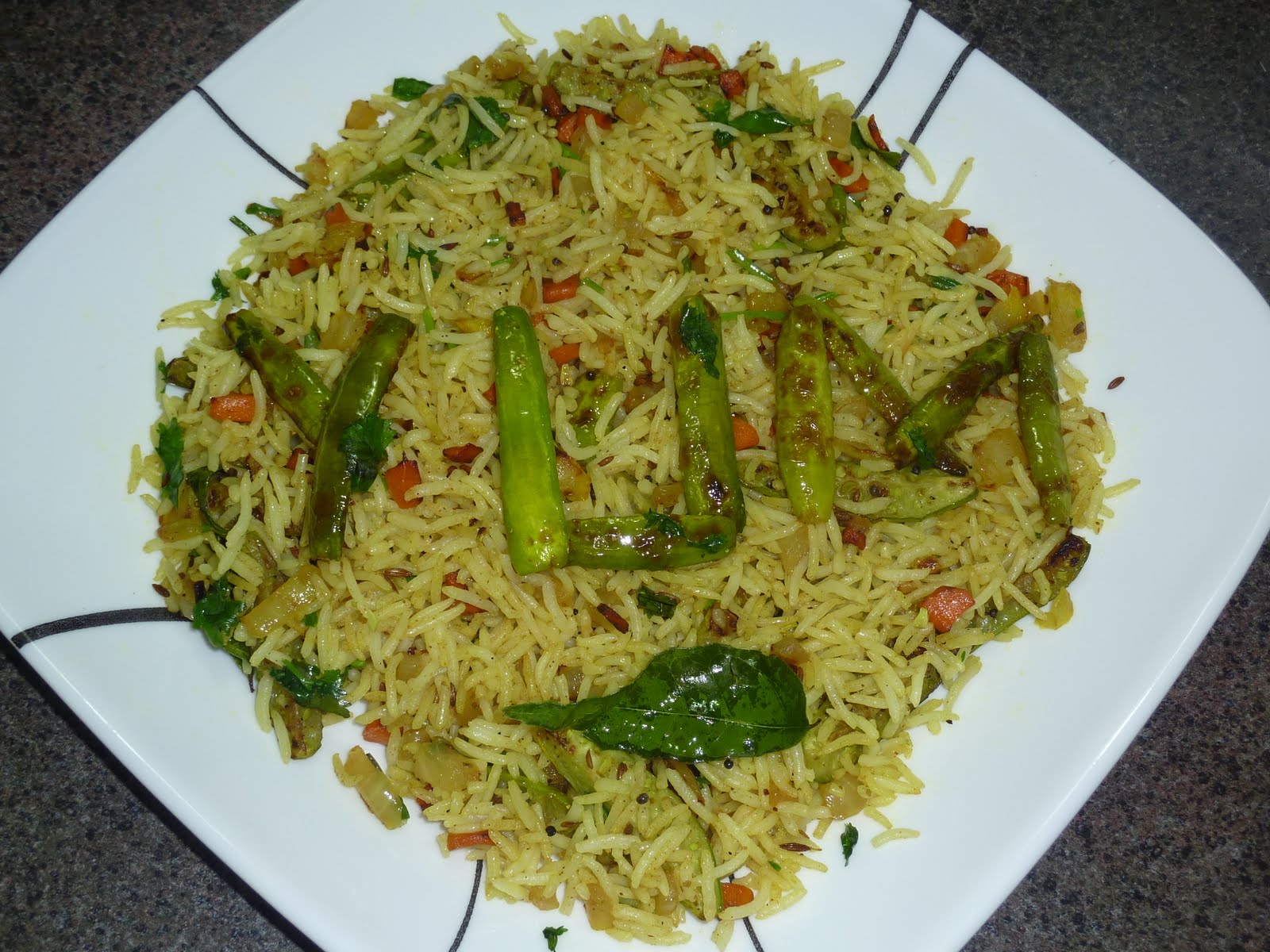 Aaha Oho: Tindora/Dondakaya Rice