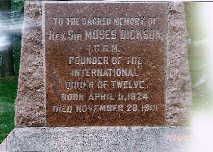 Blog dell'Arco Reale - Rito di York: IL FR. MOSES DICKSON E I CAVALIERI ...