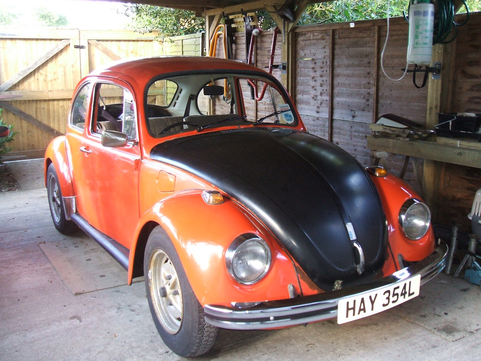 Oil Droppers (Chequered front VW): Marks Bug