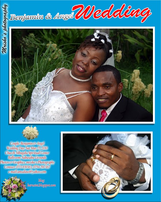 MRISHO PHOTOGRAPHY_2015: HARUSI YA BENJAMIN & ANGEL