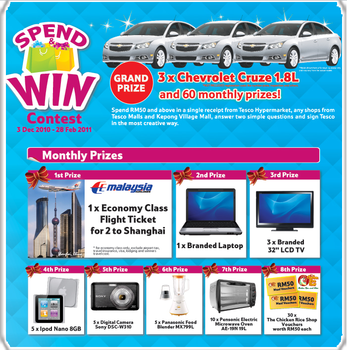 ContestsGround: Tesco Spend & Win Contest