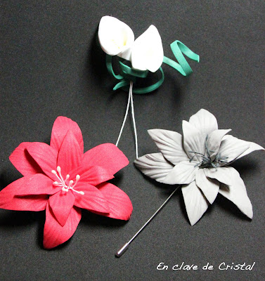 Flores de fomi grandes - Imagui