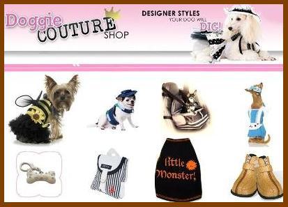 : Dog Fashion Accessories, Designer Dog Boutique: June 2010