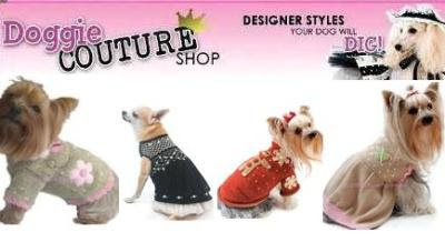 : Dog Fashion Accessories, Designer Dog Boutique: Doggie Couture Shop ...