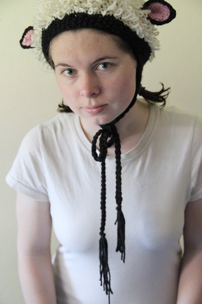 Sheep Hat Pattern : Bear Ears