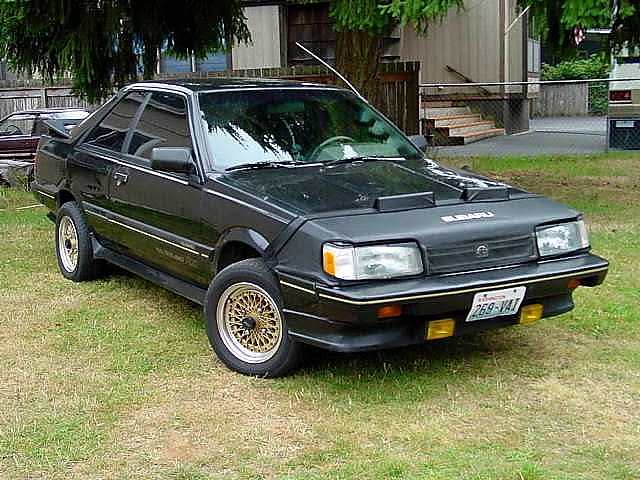 My Favorite Cars 80s and 90s: Subaru Leone RX/II Turbo Coupe