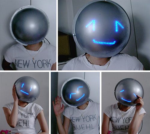 Montled: La máscara que expresa emociones con emoticones