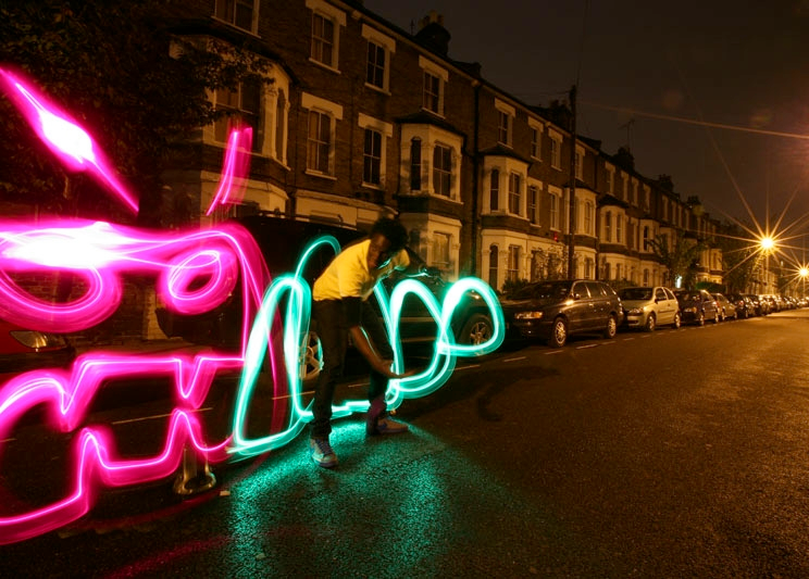 Montled: Arte en led