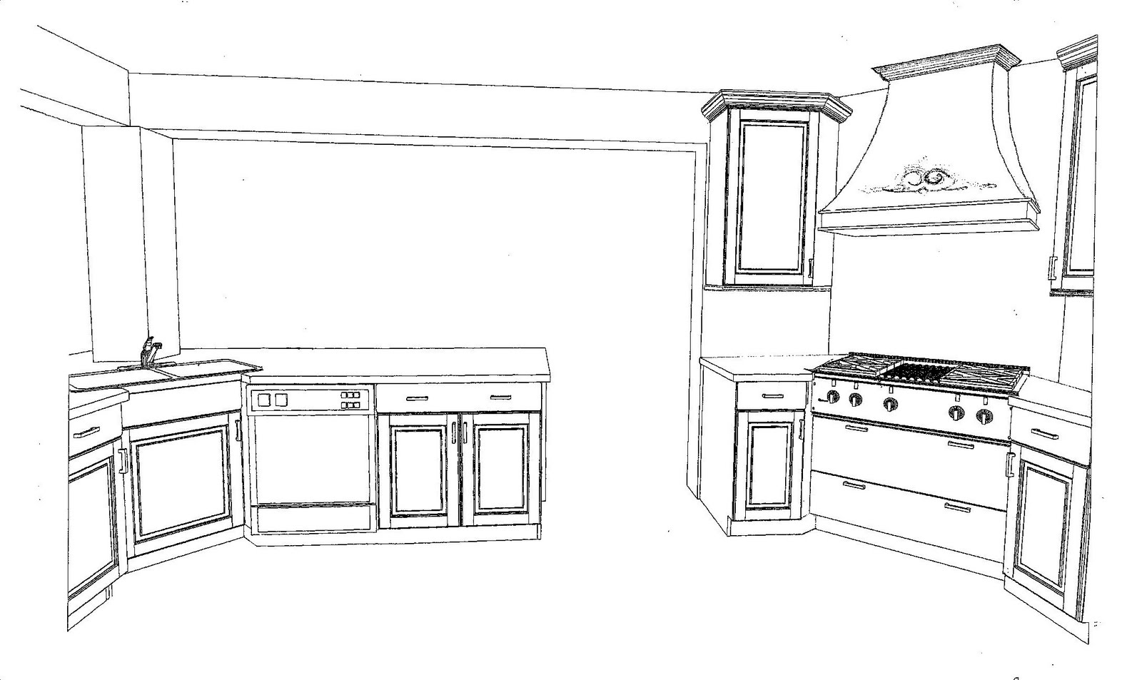 Jane's Home: Plans: Kitchen Renderings