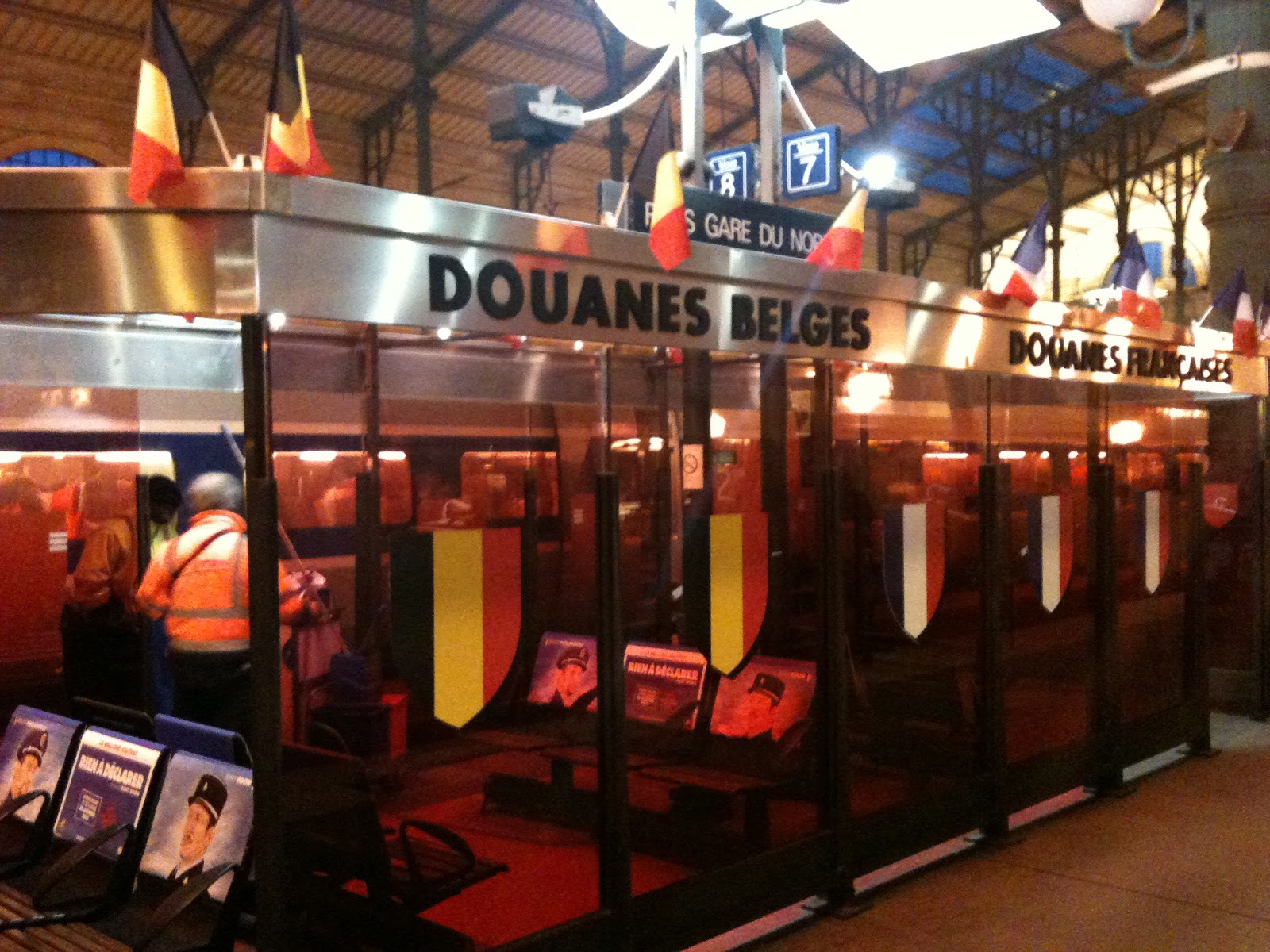 La Gare du Nord accueille un poste de douane Franco-Belge ~ L'alchimie ...