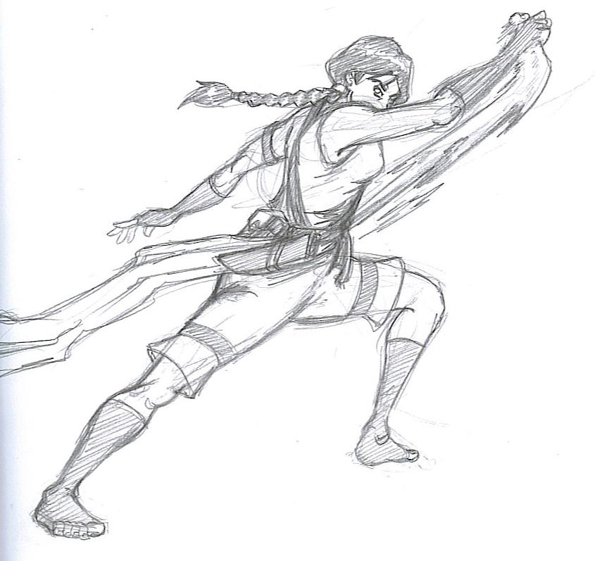 Studio Blog: Further Posture Sketches