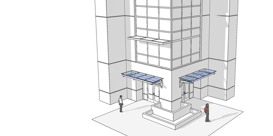 drawing architecture: 3D Canopy Drawings