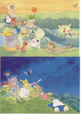 Merely a Collector: Pokemon Postcards!