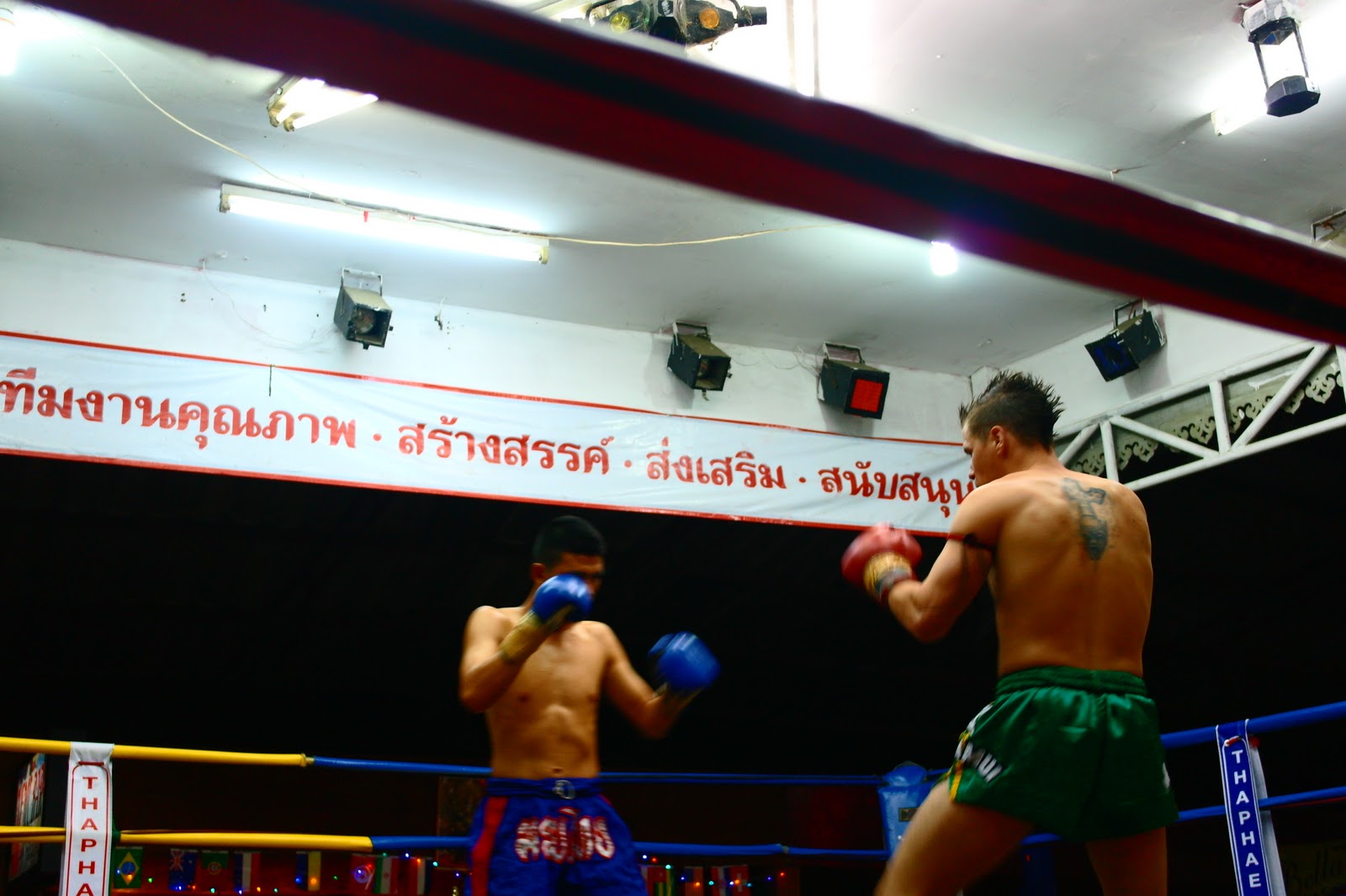 3 PAA REJSE: Thai-boksning i Chiang Mai