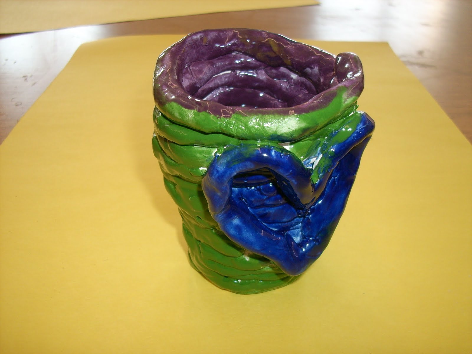 Sky's Beach: 3rd Grade Clay Coil Containers