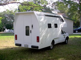 Foam and epoxy camper