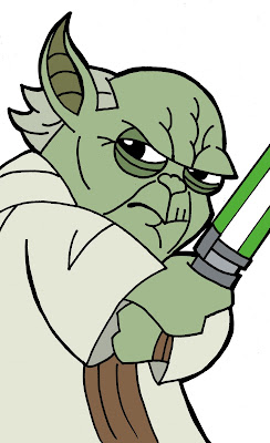 Kevin's Art Blog: How To Draw Master Yoda