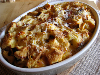 The National Nosh: Fun with leftovers: Pizza bread pudding