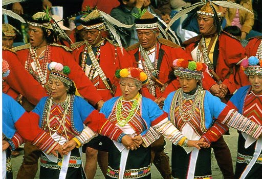 collect ROC: Taiwan Postcard: Taiwan Aborigines Series:Tsou Tribes