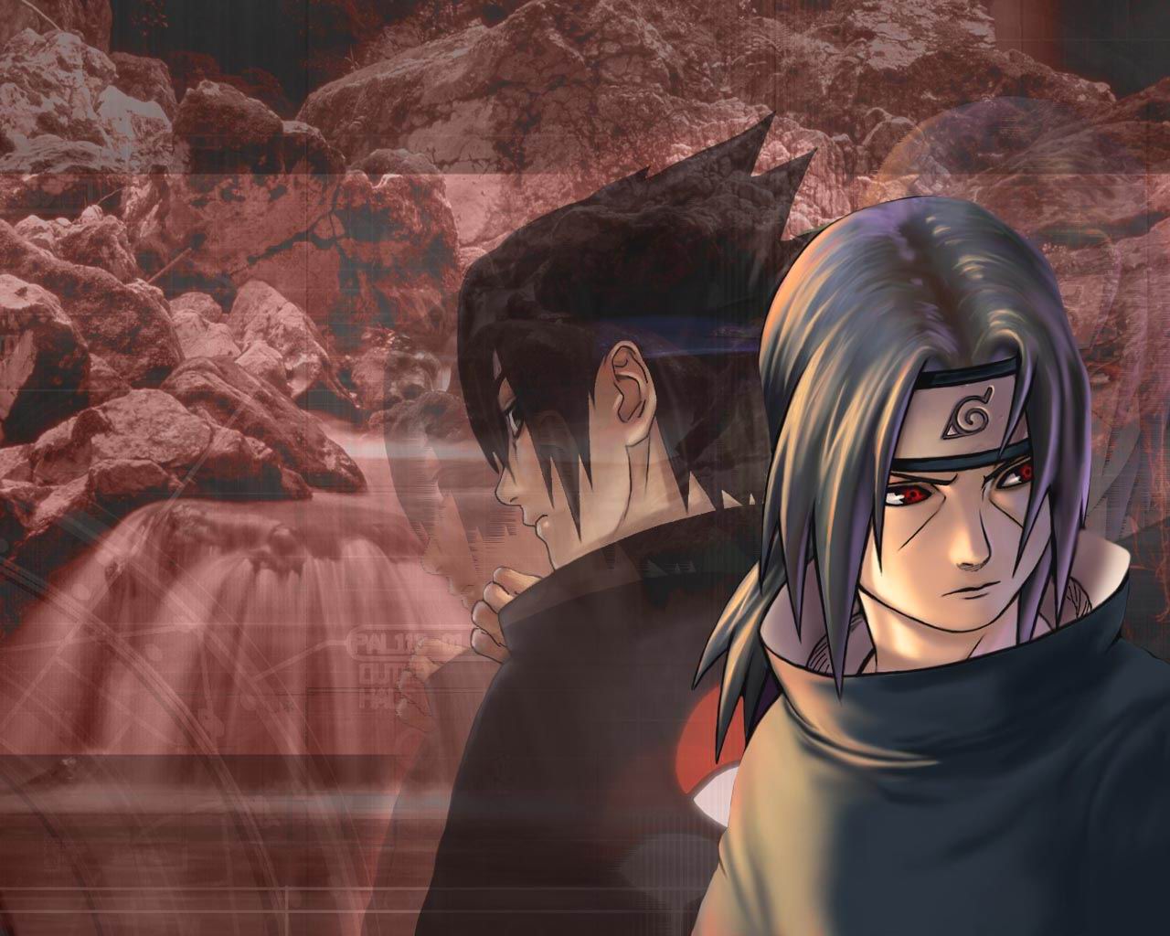 BEST NARUTO WALLPAPERS: Sasuke and Itachi Wallpaper
