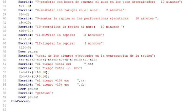 Manejo de software: PROGRAMA EN PSEINT