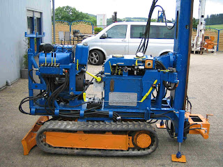 INSTALATIE DE FORAJ Wirth B0 200m second hand pe senile foraje puturi ...