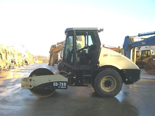 CILINDRU COMPACTOR CU TAMBUR IR-VOLVO SD 70D TF second hand de vanzare ...