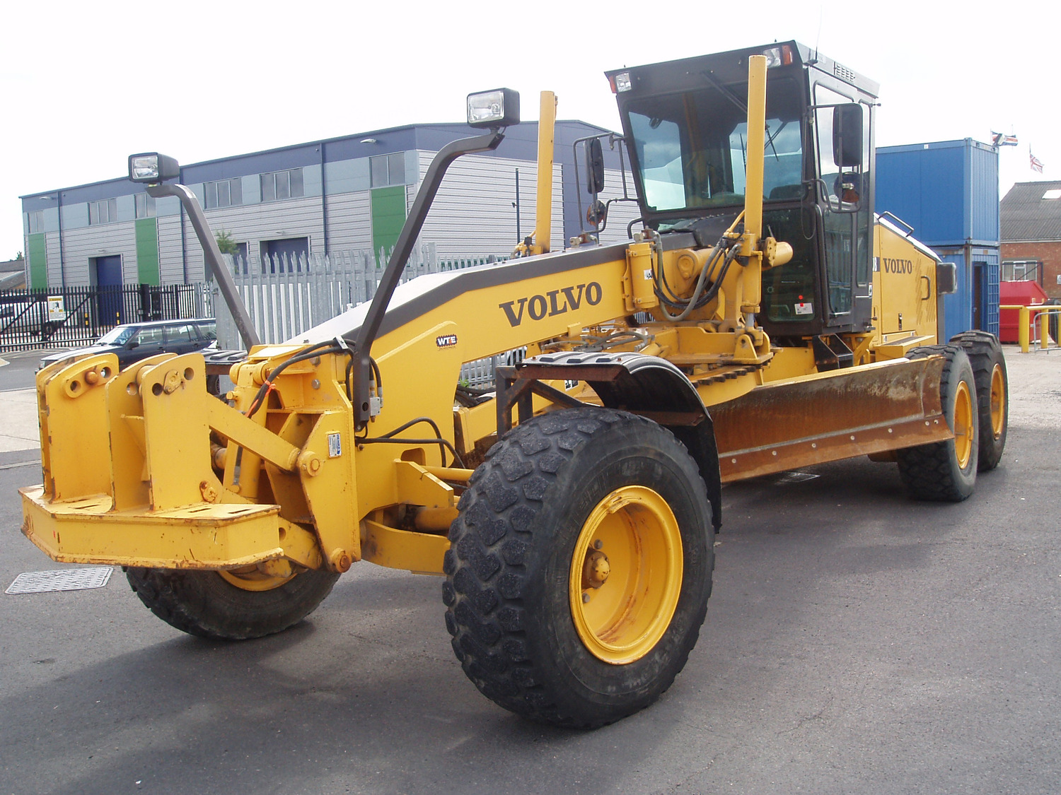 AutoGredere Second Hand de vanzare Motor Gredere AutoGreder Volvo G720B ...