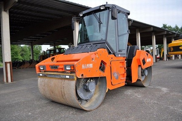 Cilindru Compactor Dublu Tandem HAMM HD 90 second hand de vanzare din ...