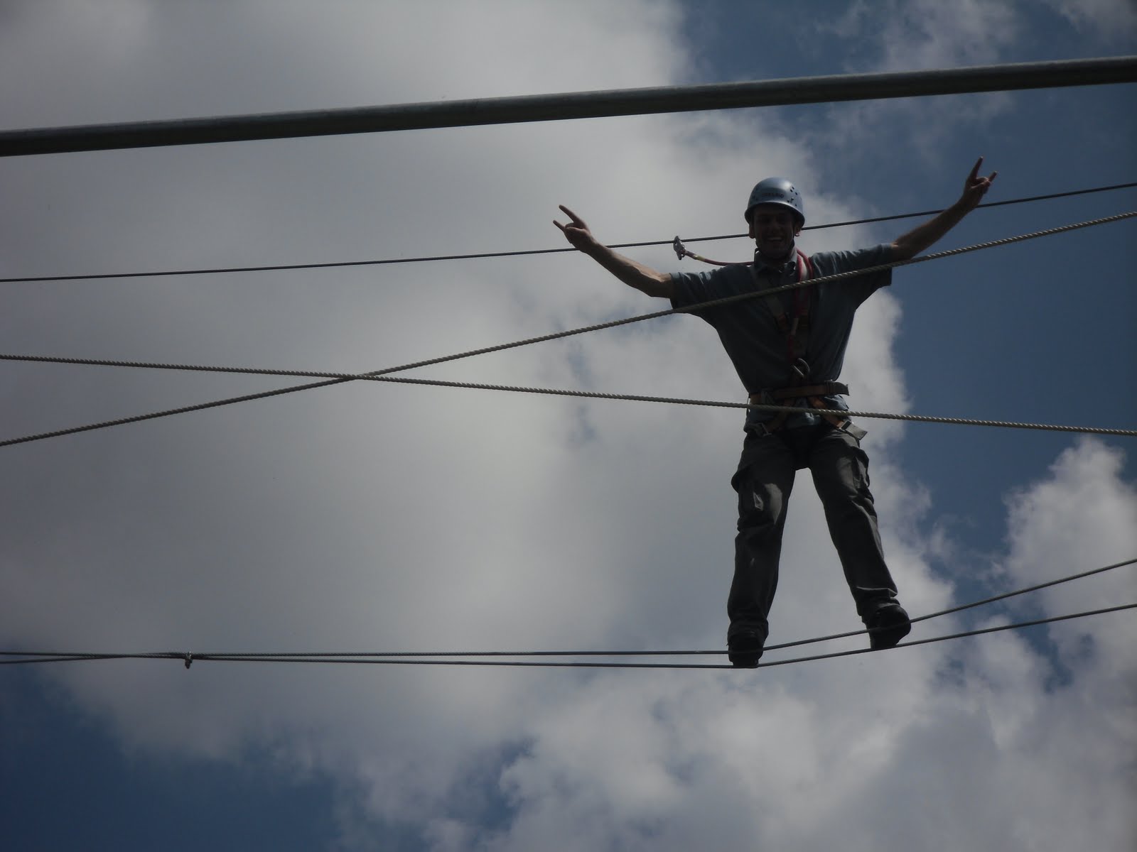 Culinary Adventures in Europe: High Ropes Course in Nagold,Germany