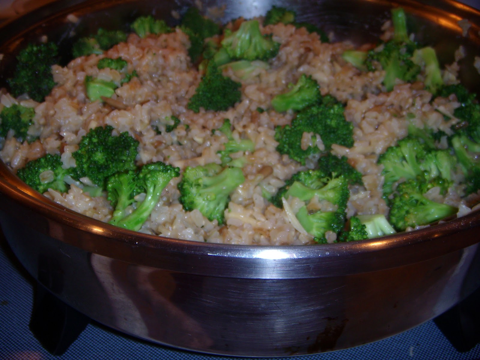 Food Worth Wearing: Broccoli Brown Rice Pilaf